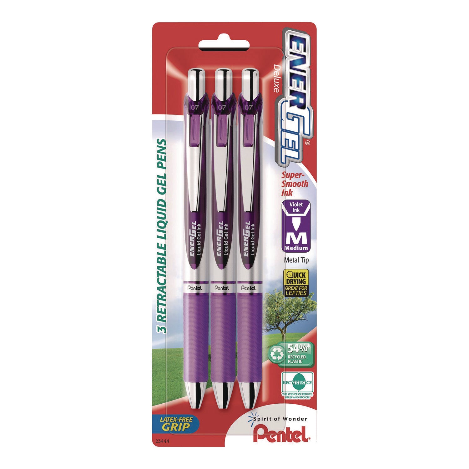 Pentel® EnerGel® RTX Deluxe Retractable Liquid Gel Pen - PEN,DLX,RTR,L – Whitley Products